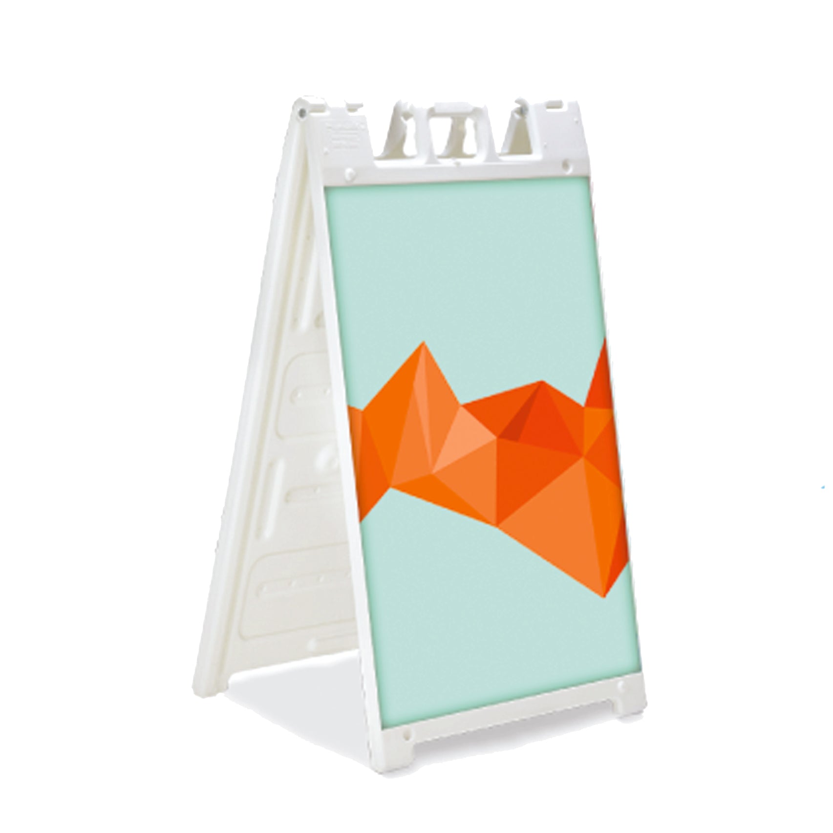 Standard White A-Frame Sign – Artworx Print